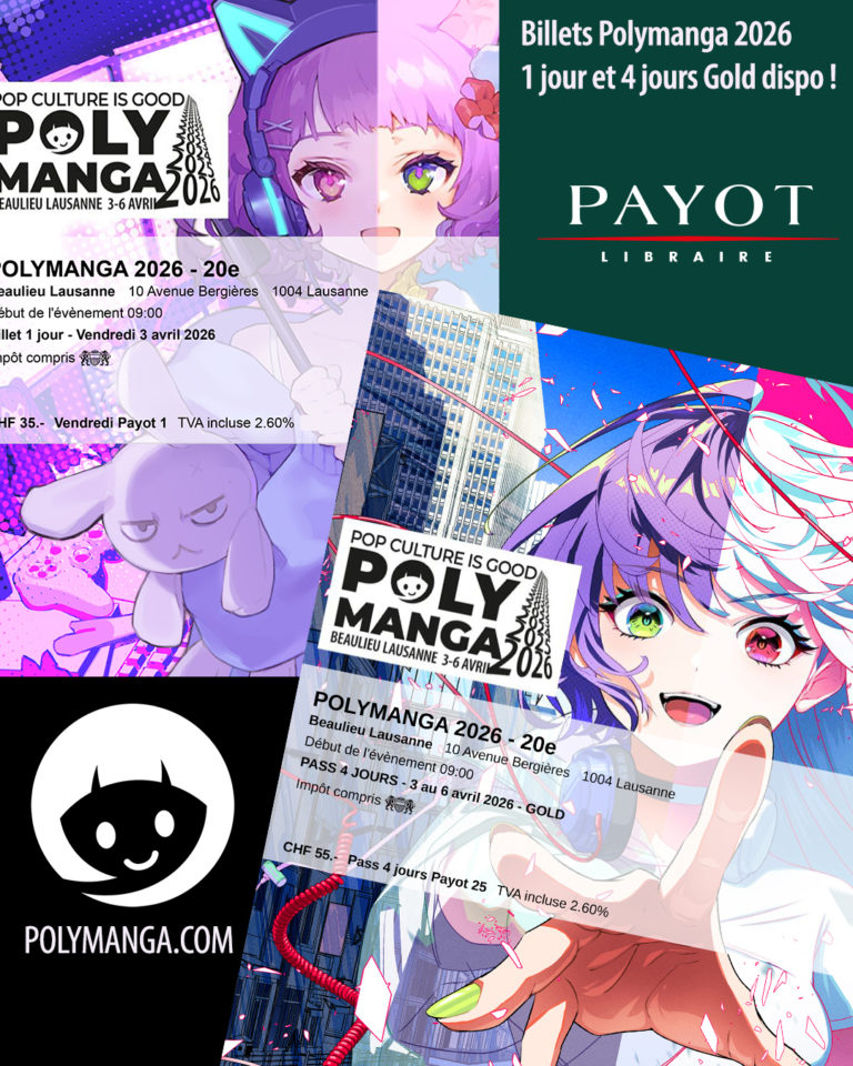 Polymanga – 20e ! | Billets 1 jour et 4 jours dispo ! | Polymanga – 20e